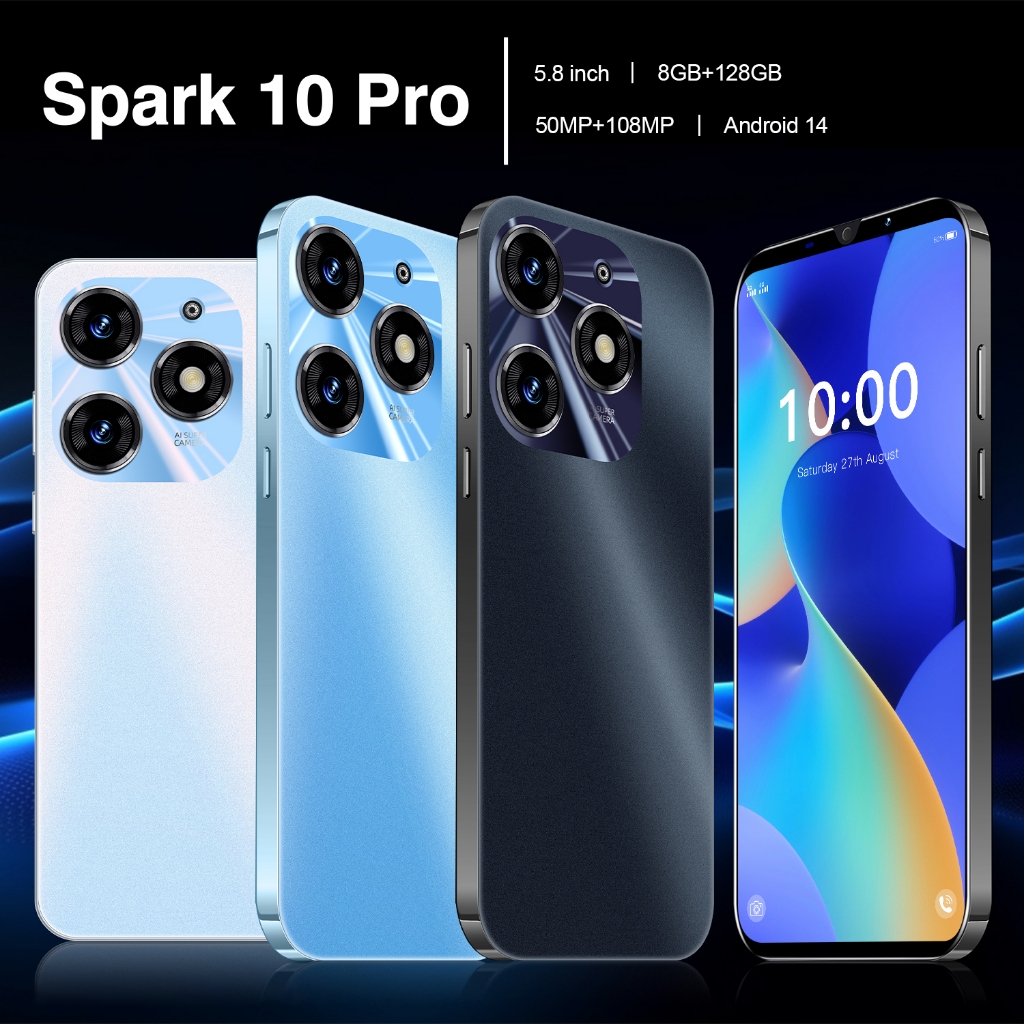 New Spark10 Pro smartphone with 5.8-inch ultra clear screen, 6800mAh ...