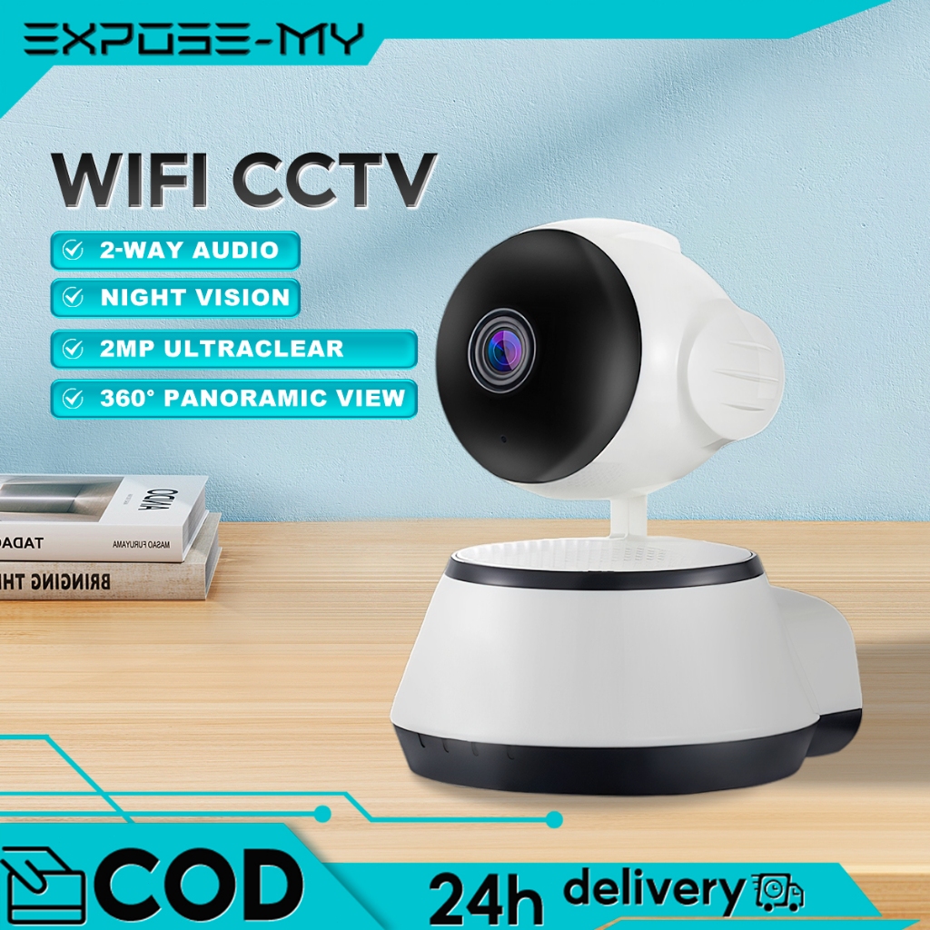 EXPOSE Waterproof Night Vision Wi-Fi Wireless Outdoor CCTV Camera | Shopee Malaysia