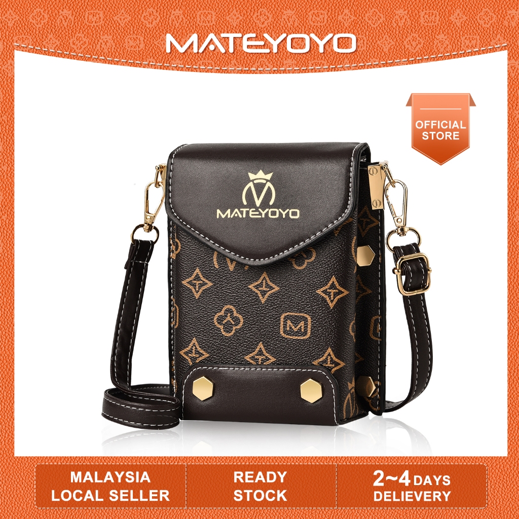MATEYOYO Women Sling PU Leather | Shopee Malaysia