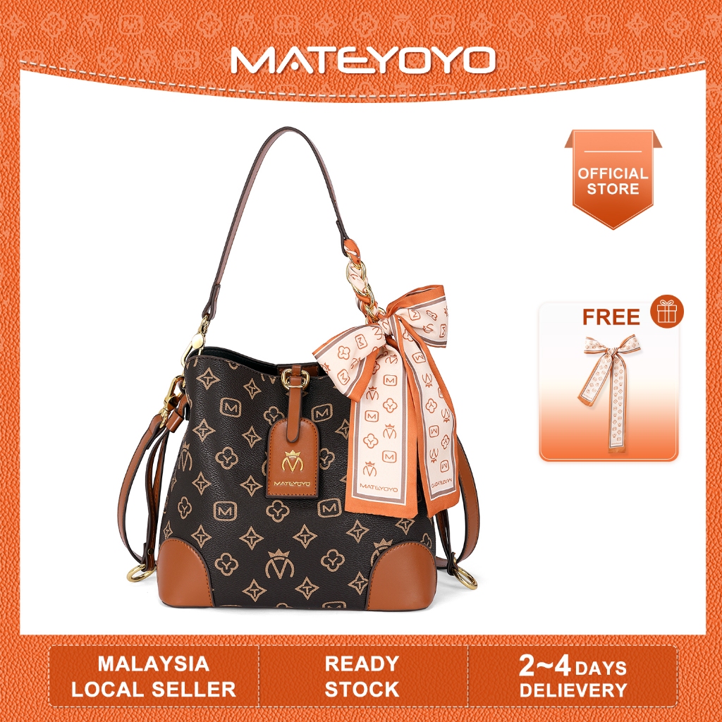 MATEYOYO Women Handbag Retro With Large Capacity & Casual Magnetic Buckle | Shopee Malaysia