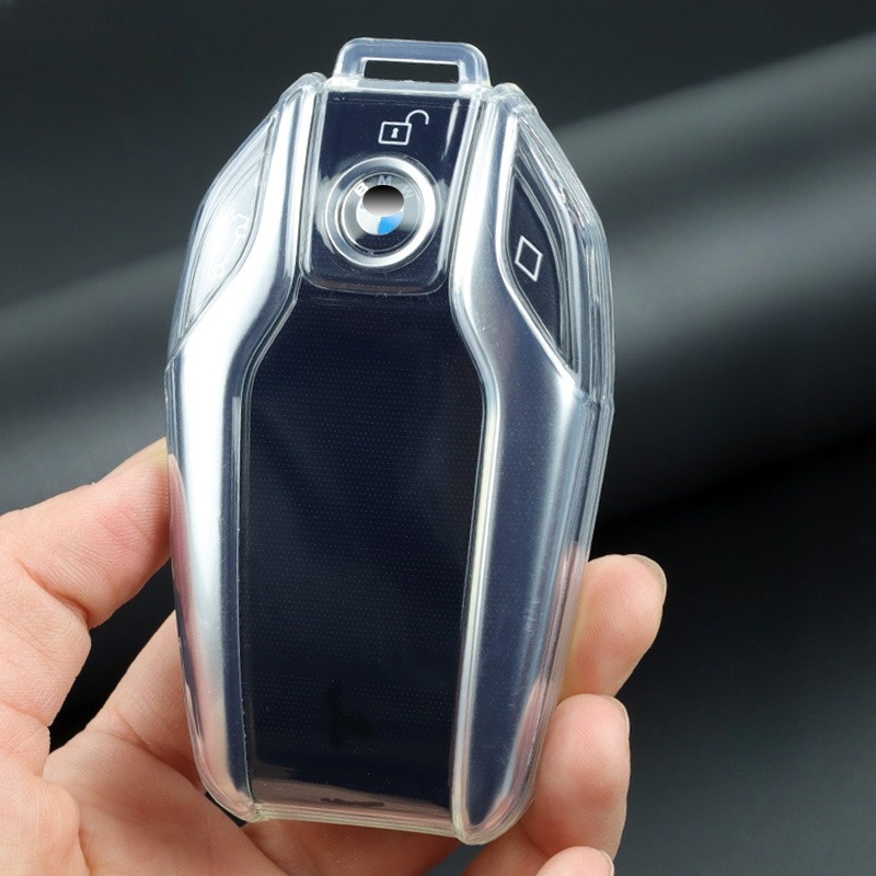 TPU Car Fully Key Case LED Display Cover for BMW 5 7 Series G11 G12 G30 ...
