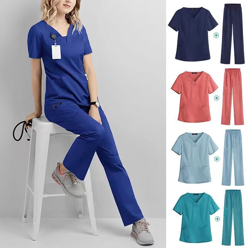 Nursing work clothes, scrub suit, operating room clothing, nurses ...