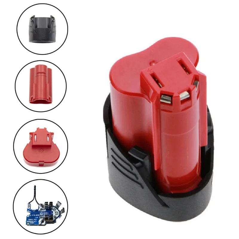 For M-12 Battery Case 12V Li-ion Battery PCB Circuit Board 1.3Ah ...