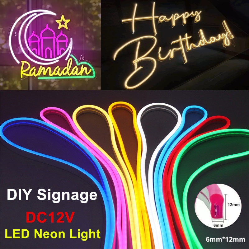 DIY Your Own Signage with LED Neon Lights for Ramadan Muslim Decorative ...