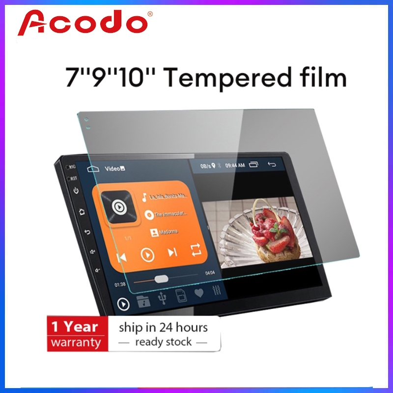 Acodo 2din Android Car Stereo Screen Protector for 10 inch 9 inch 7 ...