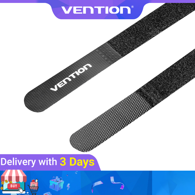 Vention 120-180mmTearable Velcro straps Cable Organizer Self Adhesive ...