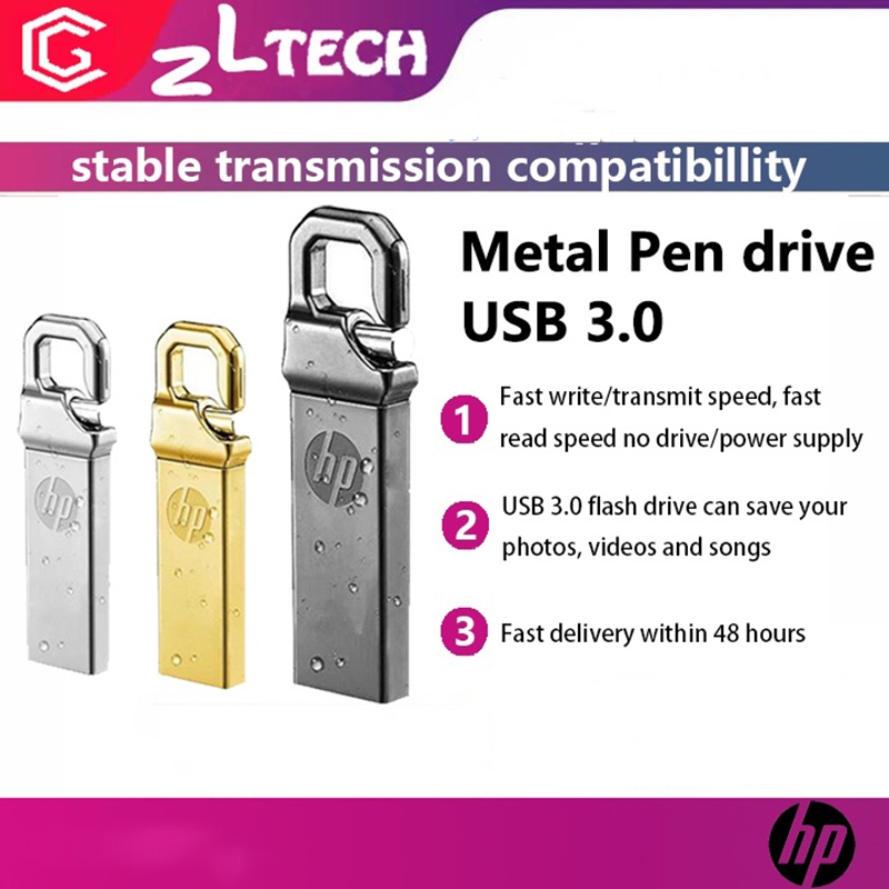 2TB HP Metal High Speed Hard Disk USB 3.0 4GB 64GB 256GB 512GB 1TB USB ...