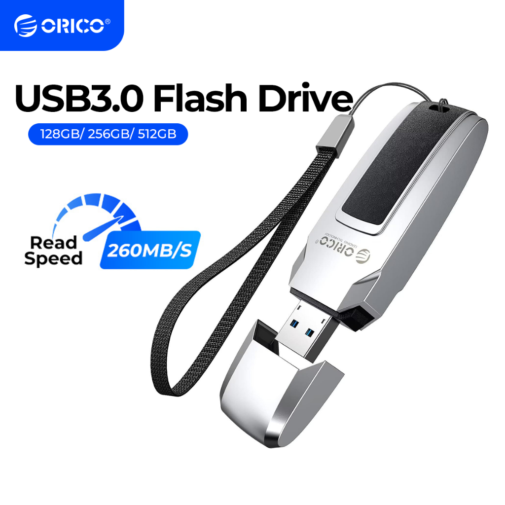 ORICO U Disk 32GB 64GB 128GB 256GB USB C Memory Stick Drive USB 3.0 Up to 260MB/s Pen Drive Plug ...