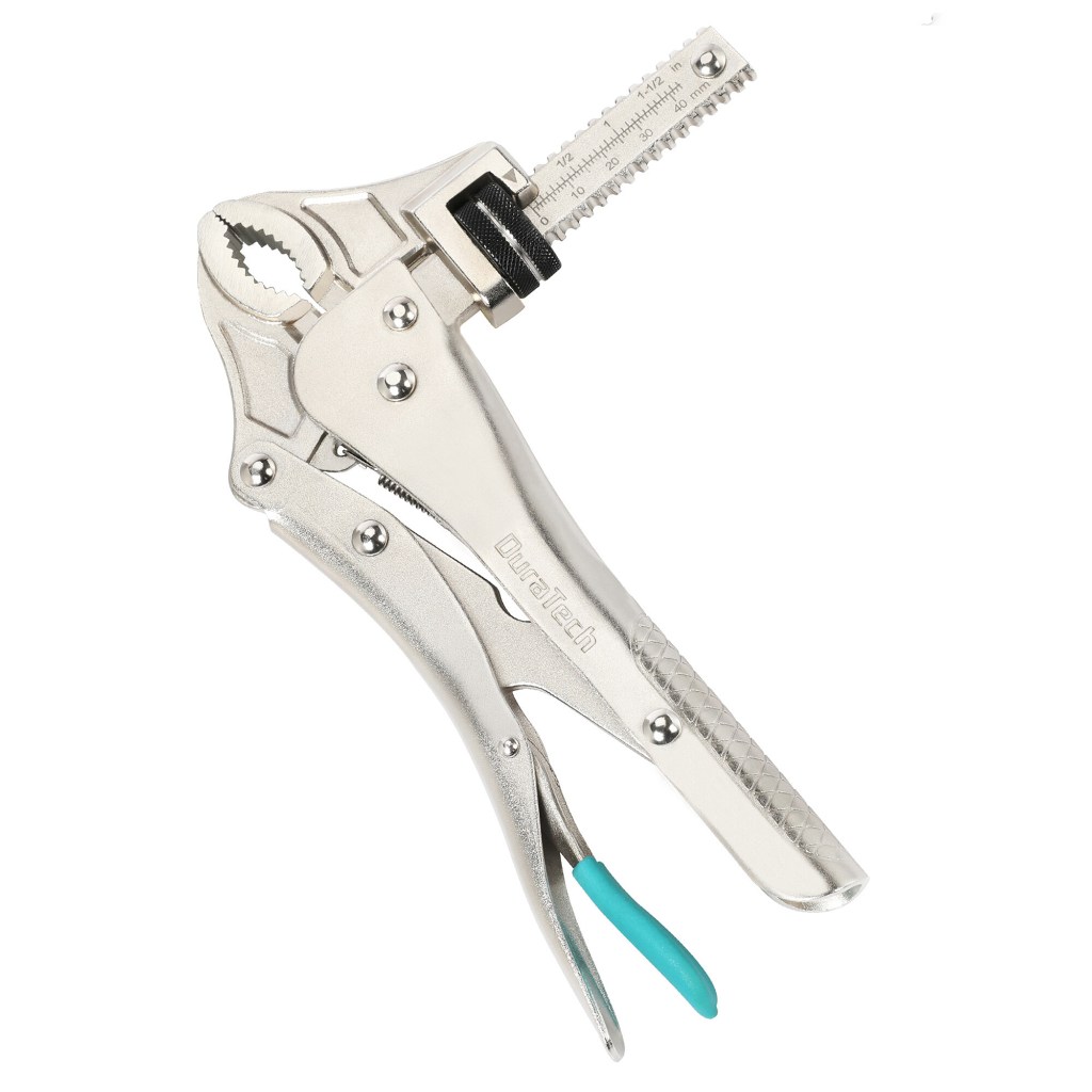 DURATECH 7-Inch Locking Pliers Premium Cr-V Construction Curved Jaw ...