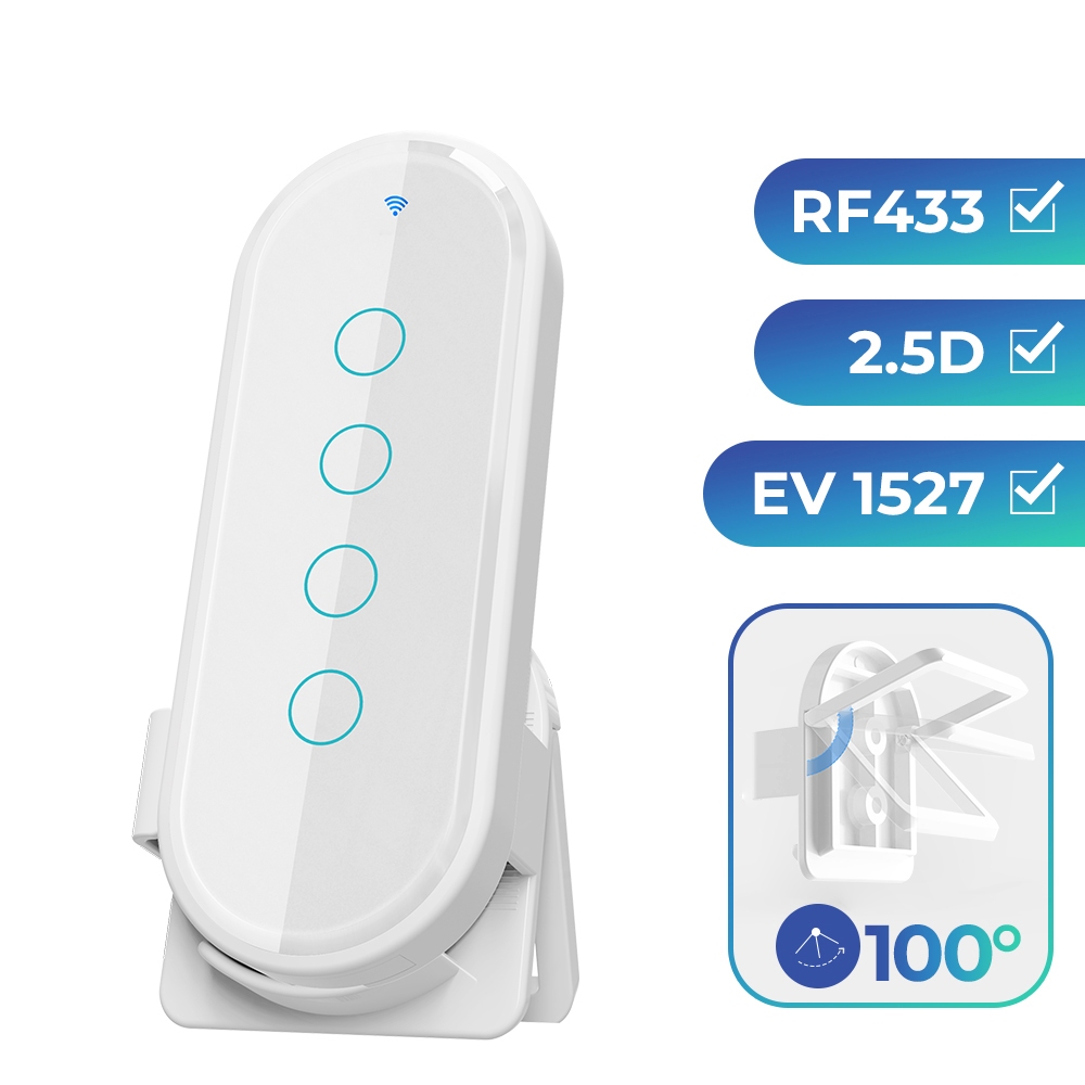 SMATRUL Tuya Smart Access Control WIFI Door Control Switch RF433 Intelligent Automatic Reset ...