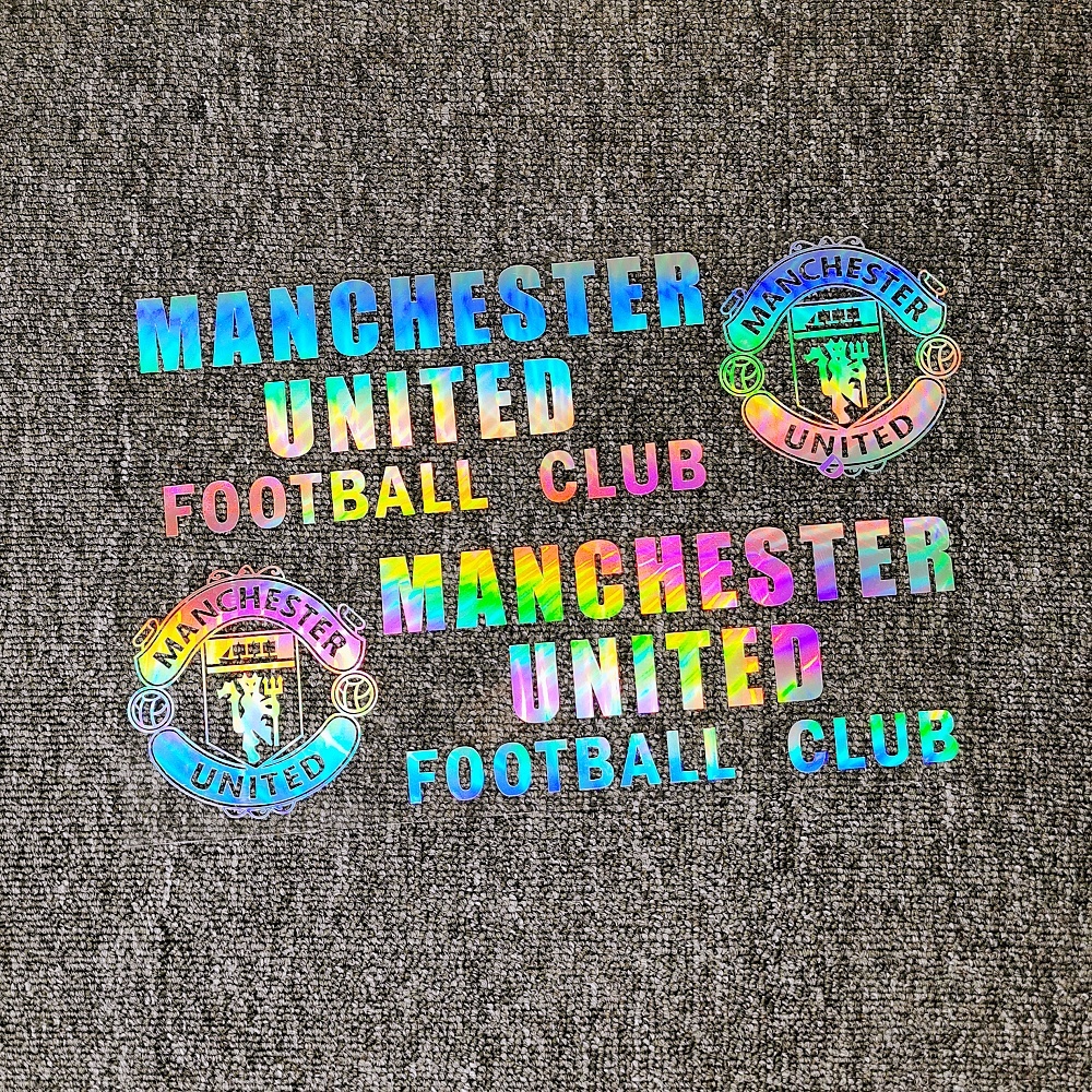 Car Stickers Manchester United Football Decoration For Door Windshield ...