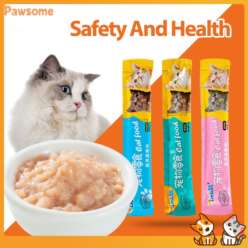 Pawsome Cat Strip 15g Cat Treats Cat Snack Pet Treats Cat Wet Food ...