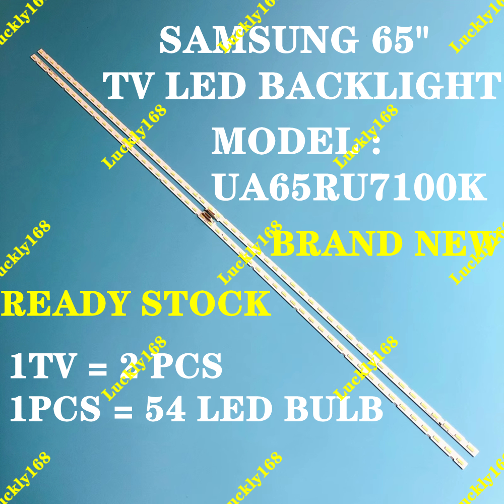 NEW 2 PCS UA65RU7100K SAMSUNG 65" TV LED BACKLIGHT BAR NEW READY STOCK ...