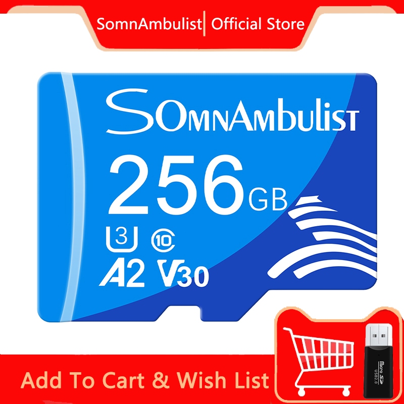 Somnambulist Original Mini SD Card 128GB Real Capacity Class10 Memory Card 32GB 64GB Mini Card ...