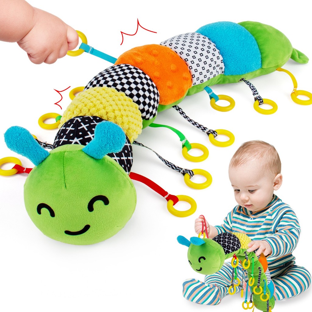 Baby Montessori Pull String Sensory Toys,Activity Toy for Toddler ...