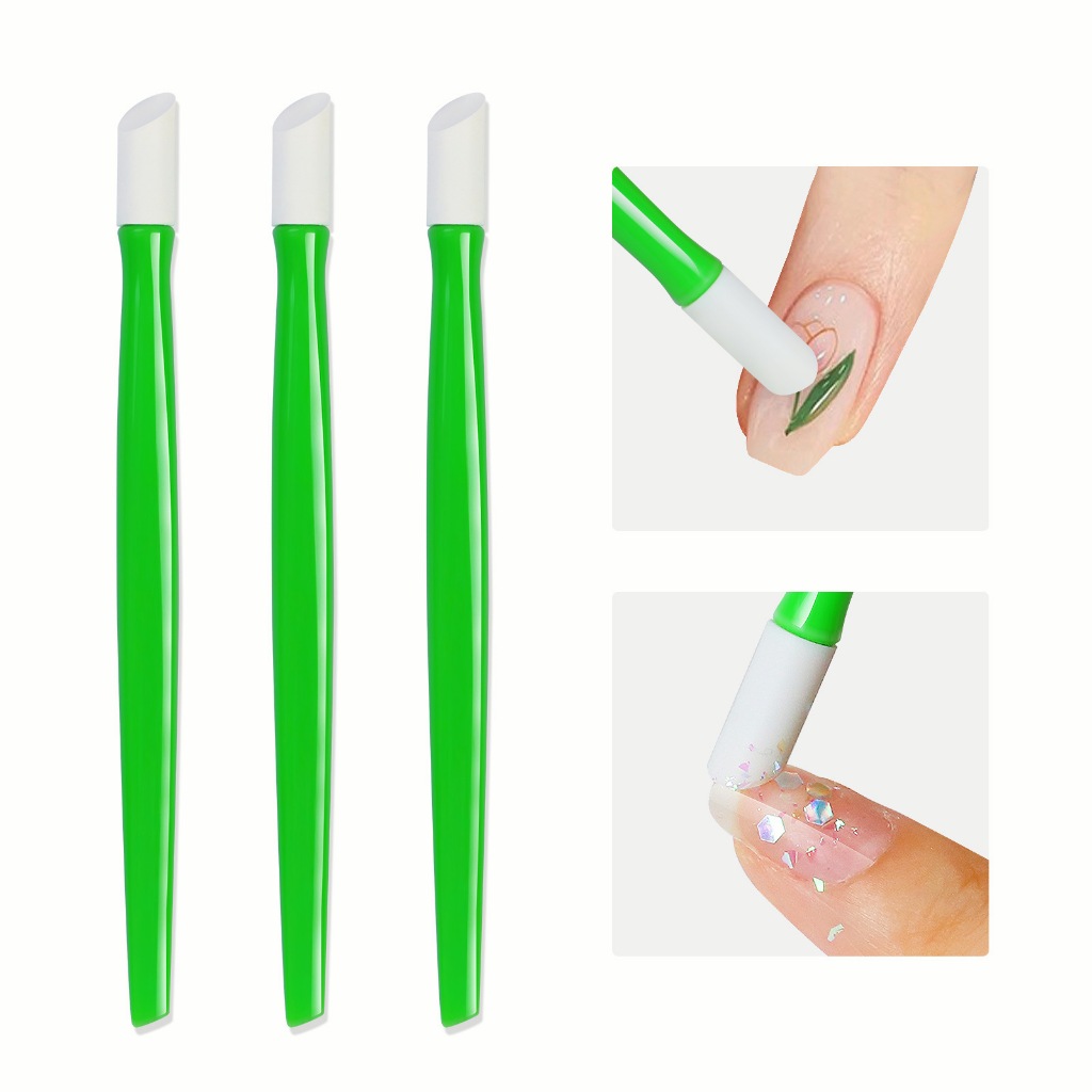 Sticker Push Flattening Stick Manicure Press Double Head Can Use Nail ...