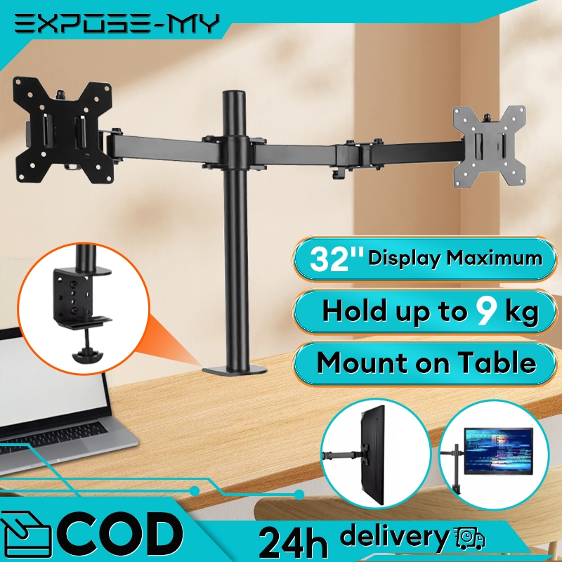 EXPOSE Adjustable Arm Single Monitor Stand (10"-27") | Shopee Malaysia