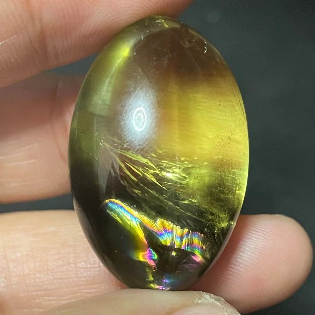 Boutique Natural Citrine Tea Crystal Tea Citrine Small Play | Shopee ...