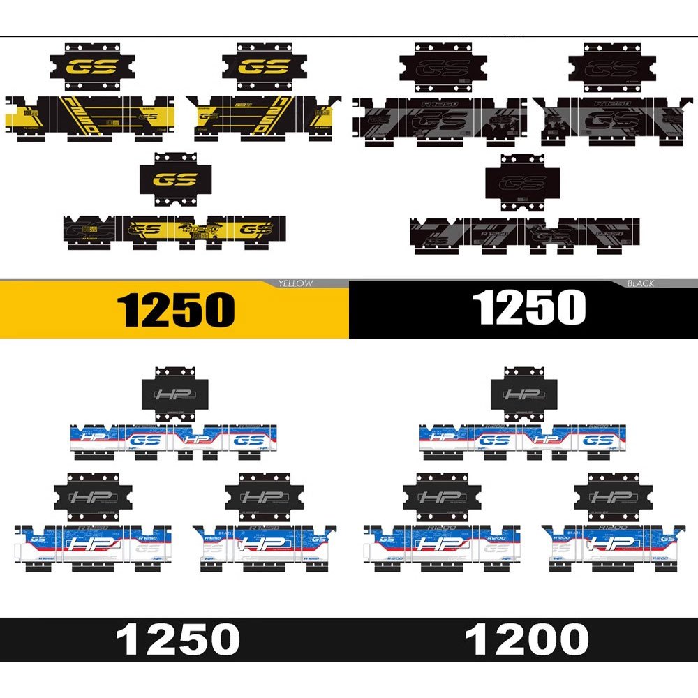 Motorcycle Stickers For BMW R1200GS R1250GS F850GS ADV GSA Decorative ...