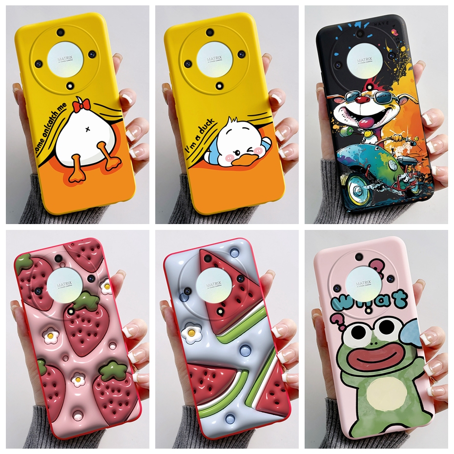 Honor X9b X9a 5G Cover Case Honor RMO-NX1 AL1-NX1 Cartoon Pattern Soft ...