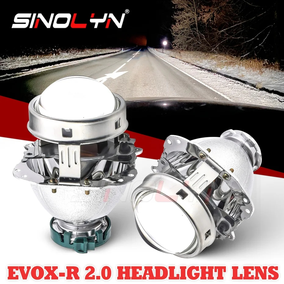 EVOX-R V2.0 HID Bi-xenon Projector Headlight Lenses For Benz W163 W219 ...