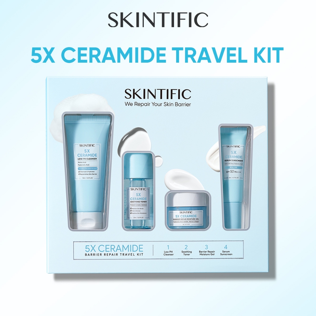 【Nearest Warehouse Delivers】Skincare Set SKINTIFIC OFFICIAL 5X Ceramide ...