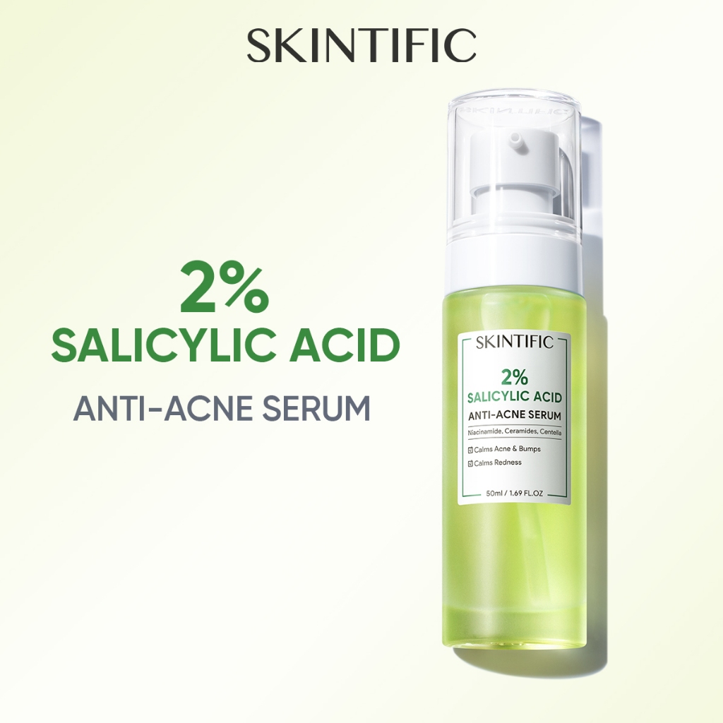 【Nearest Warehouse Delivers】SKINTIFIC 2% Salicylic Acid Anti Acne Serum ...
