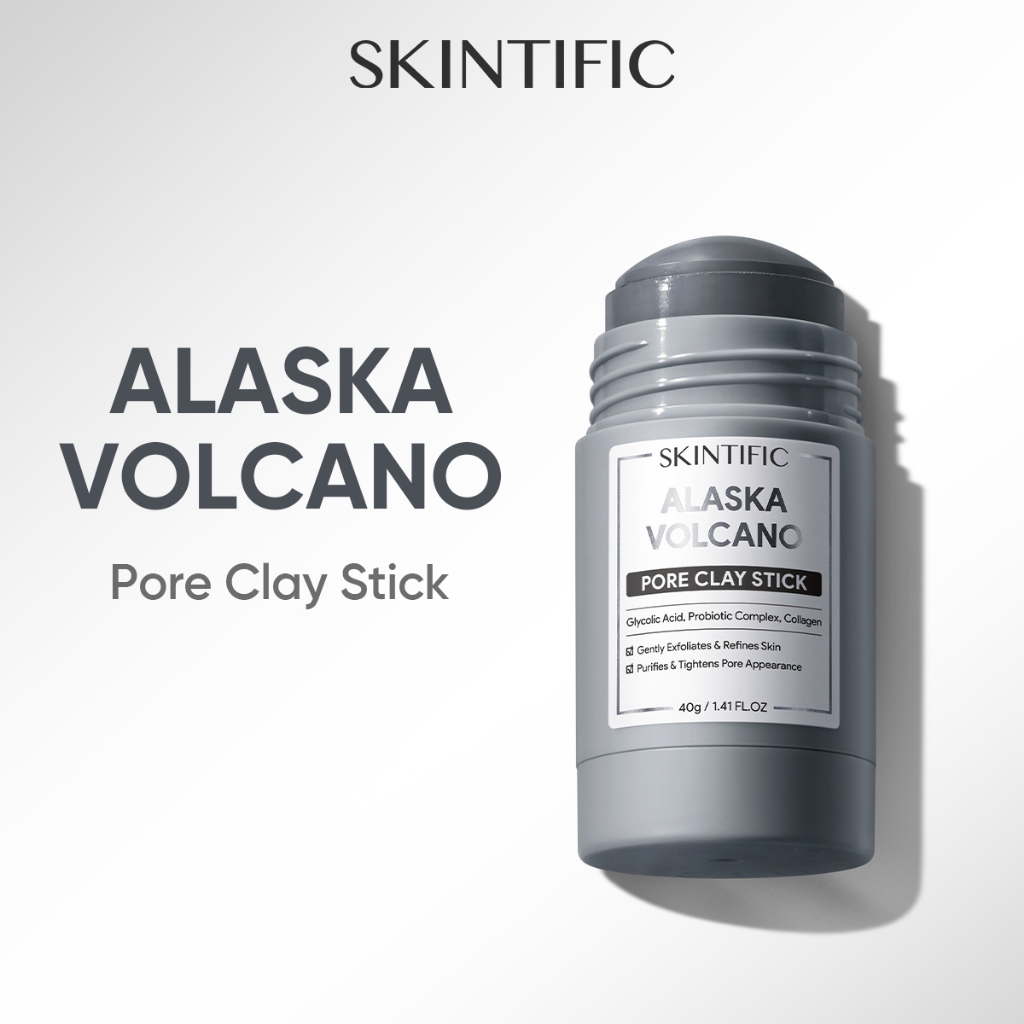 【Nearest Warehouse Delivers】SKINTIFIC Alaska Volcano Pore Clay Stick ...
