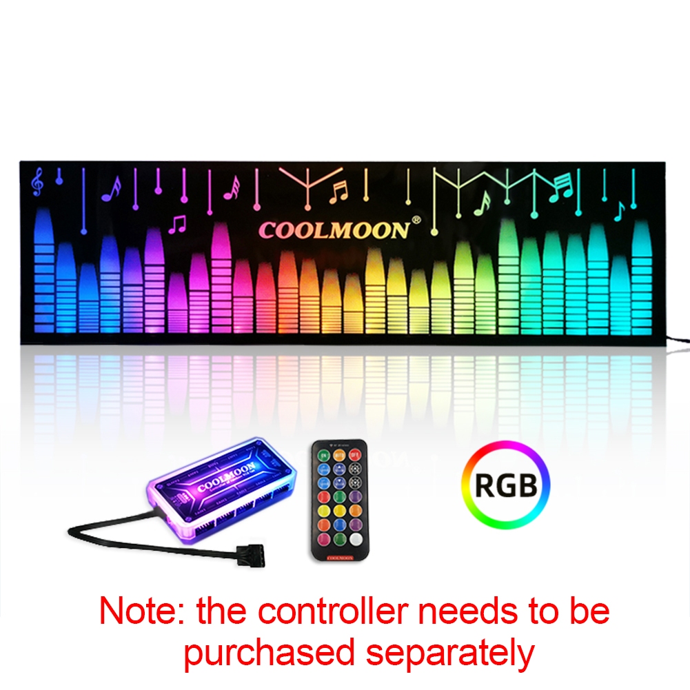 COOLMOON RGB Light Board DC 5V Small 4 Pin Color-Changing Lighting ...