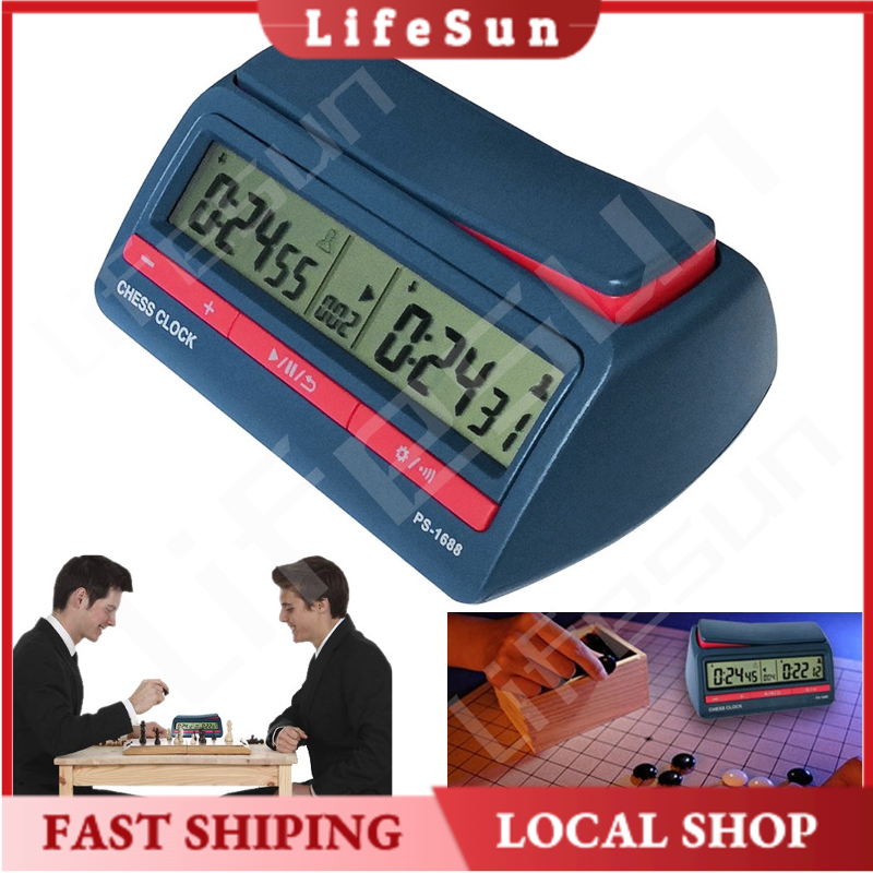 【Local Delivery】 Chess Clock Timer Chinese Chess / Go / Chess Games ...