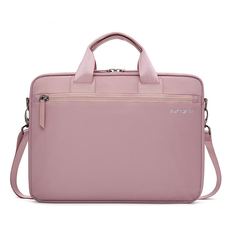 Samsonite 13.3-inch lightweight Computer Bag (Pink/Silver gray/Dark ...