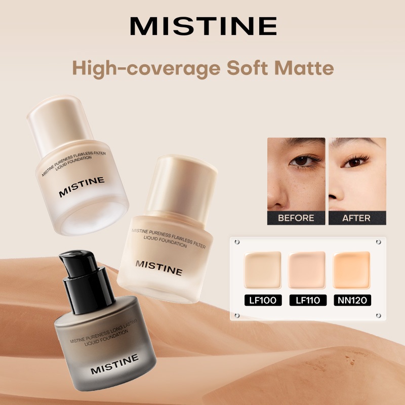 Mistine 4K Foundation Contouring Concealer Light Moisturizing Mixed Dry ...