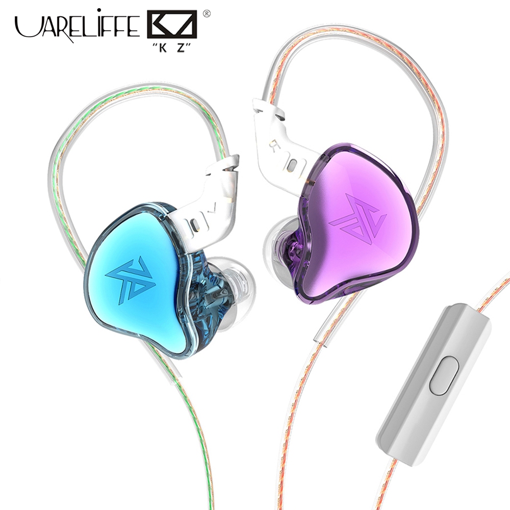 Uareliffe KZ EDC In-ear Earphone 10mm Dynamic Driver Unit Good Bass ...