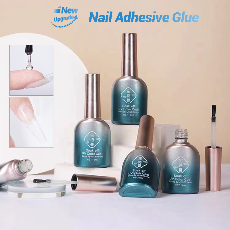 Fake Nail Glue Premium UV Nail Adhesive Glue Fake Nail Glue Lasting 40 ...