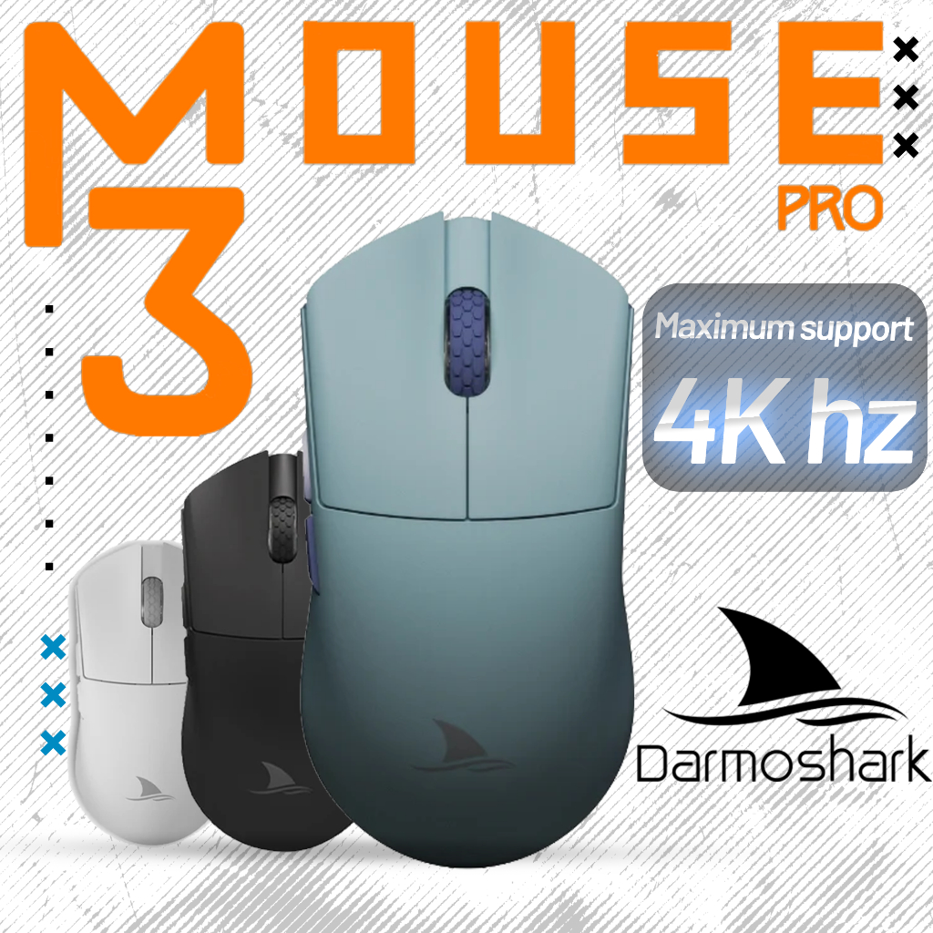 Darmoshark M3 PRO Esports Gaming Mouse Wireless Bluetooth 26KDPI ...