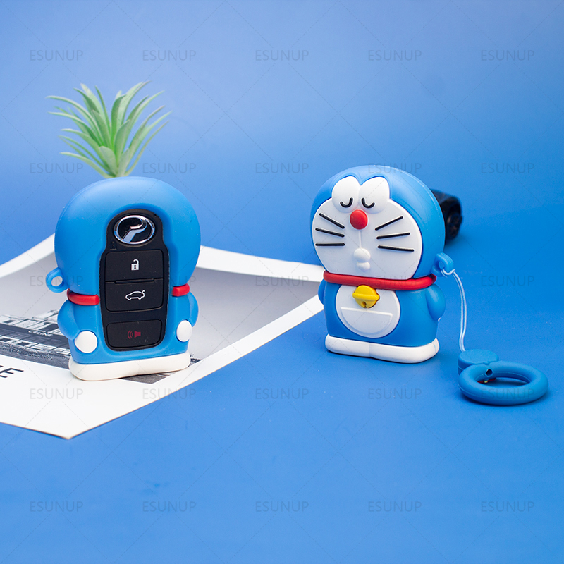 Cute gift cartoon Doraemon cover for Perodua Ativa Myvi Alza Axia 2022 ...