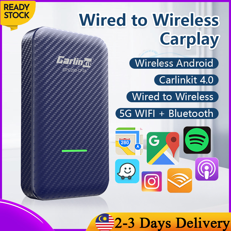 CarlinKit 4.0 carplay wireless adapter Android Auto dongle Car link kit ...