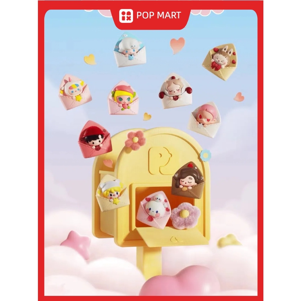 Pop Mart Valentine's Day Cute Particles Valentine's Day Limited Cute ...