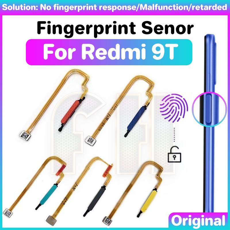 Fingerprint Sensor Touch ID for redmi 9T Finger Pringt sensor home ...