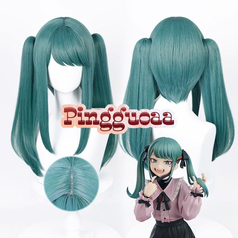 VOCALOID Vampire Miku Cosplay Wig 42cm Long Ponytails Heat Resistant ...