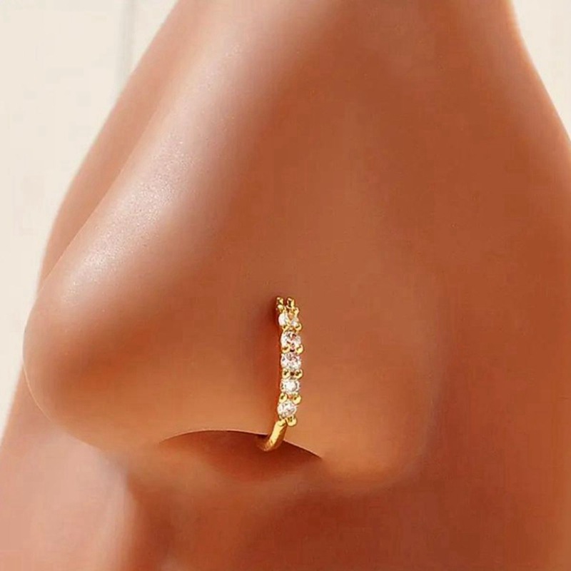 Shiny nose ring store
