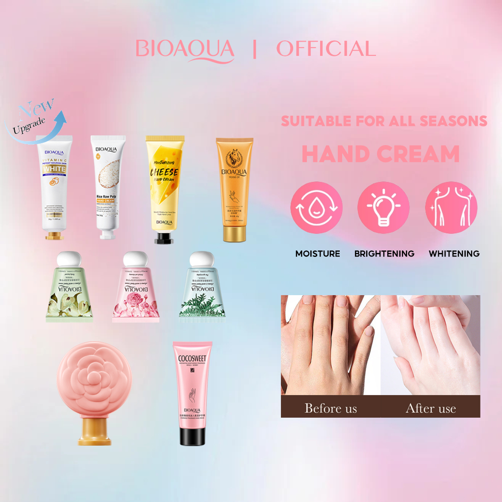 BIOAOUA Hand Cream Moisturizer Hand Cream For Rough Hand Repair Nourishing Hand Anti Chapping ...