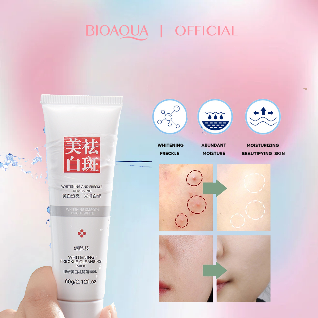 BIOAOUA Cleanser Deep Cleansing Exfoliating Oil Control Remove ...