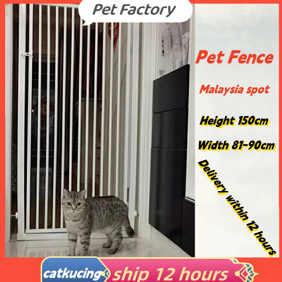 Ready stock Pet Fence Blocking Cat Gate Railing Dog Guardrail Partition ...