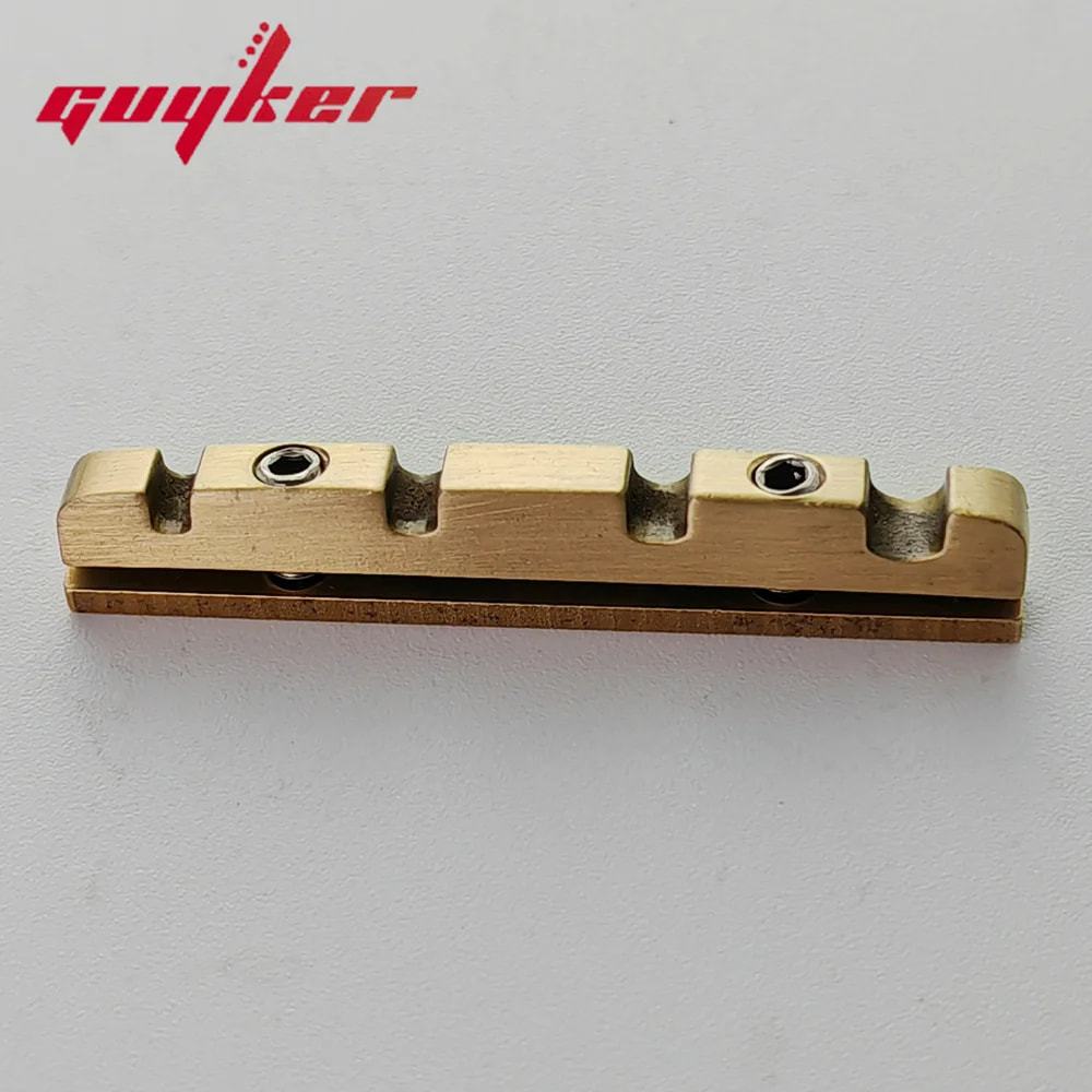 Adjustable Bell Brass Nut Guitar Brass Bridge Nut Split Regulation Nut ...