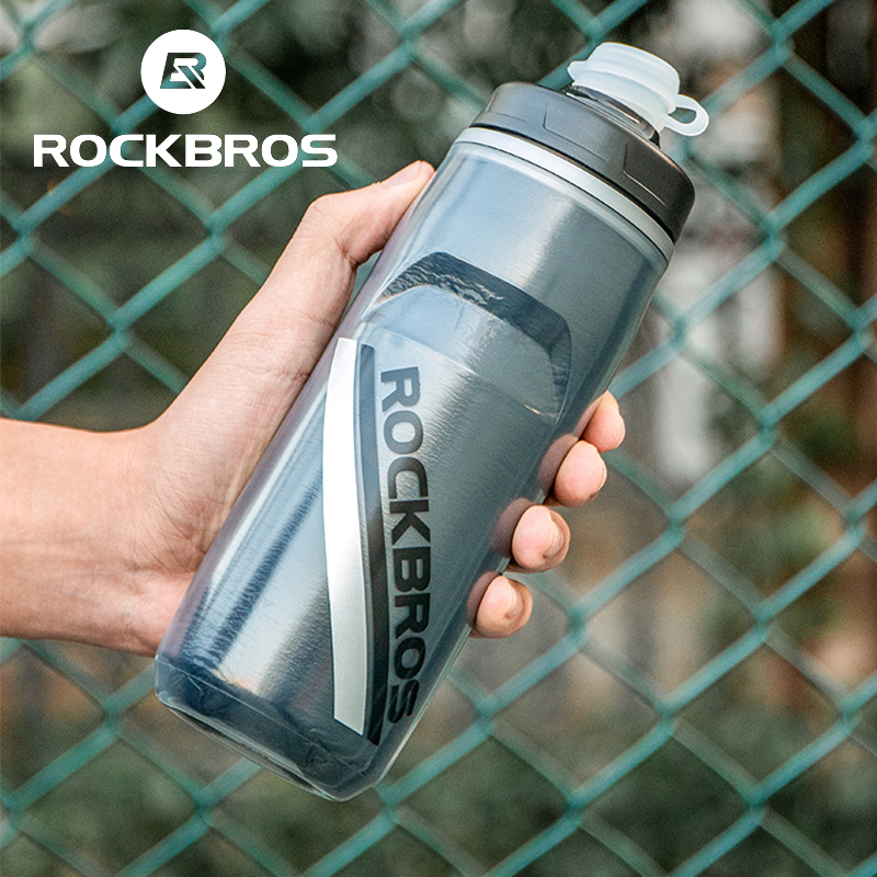 ROCKBROS Bicycle Bottle 620ml PP5 Insulated Outdoor Sports Water Bottle ...