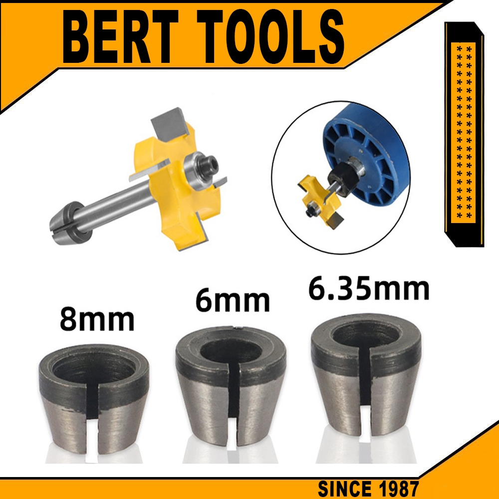 BERT🇲🇾｜Router Collet Chuck, High Precision Router Bit Collet Chucks ...