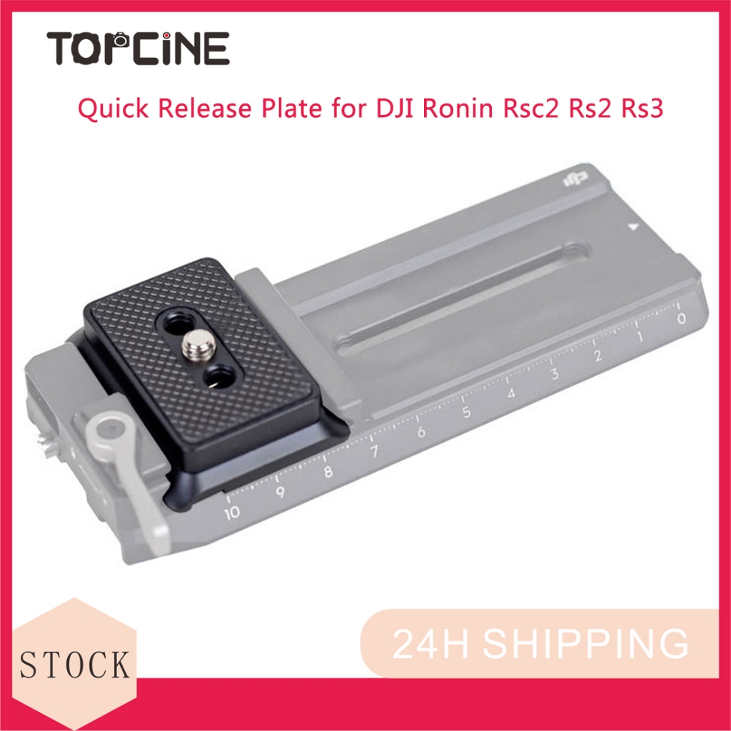 Topcine Quick Release Plate for DJI Ronin Rsc2 Rs2 Rs3 Gimbal, Tripod ...