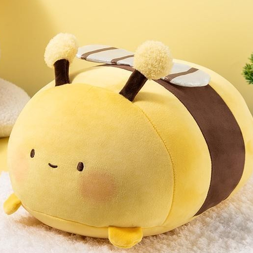 Doll MINISO MINISO MINISO Insect Lying Doll Little Bee Cute Plush Doll ...
