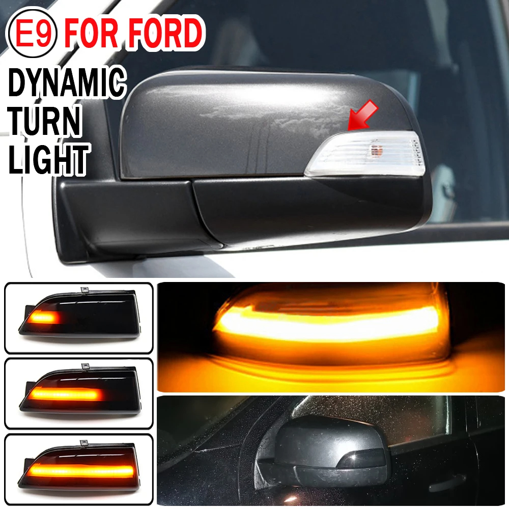 Led Dynamic Turn Signal Side Mirror Flashing Light Indicator Suitable ...